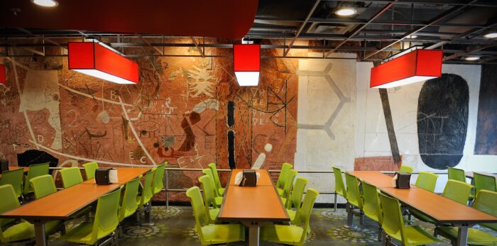 Atrium Mural : NC State Dining